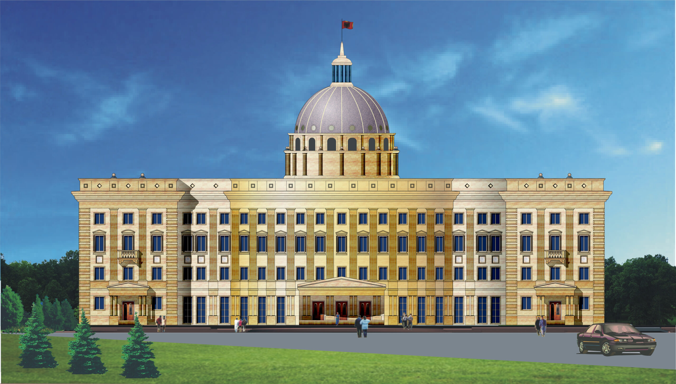 Parliament Building of The Republic of Albania | Mabetex Group